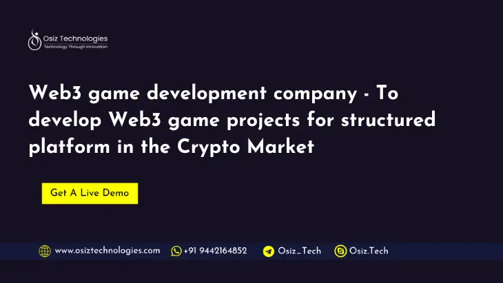 Web3 game development company | Web3 game development | Osiz